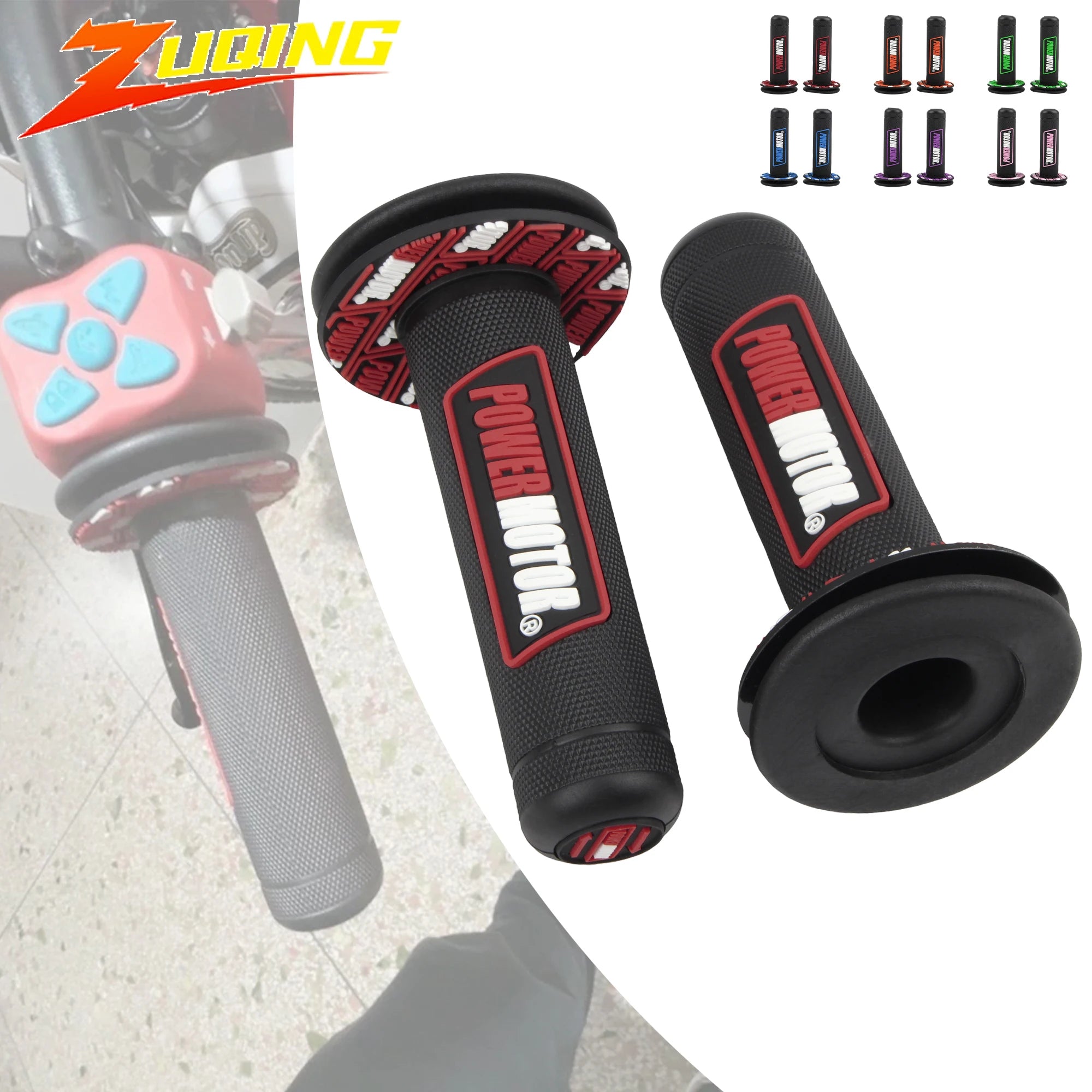 Pro taper grips and protector for handlebar – ChargedMoto